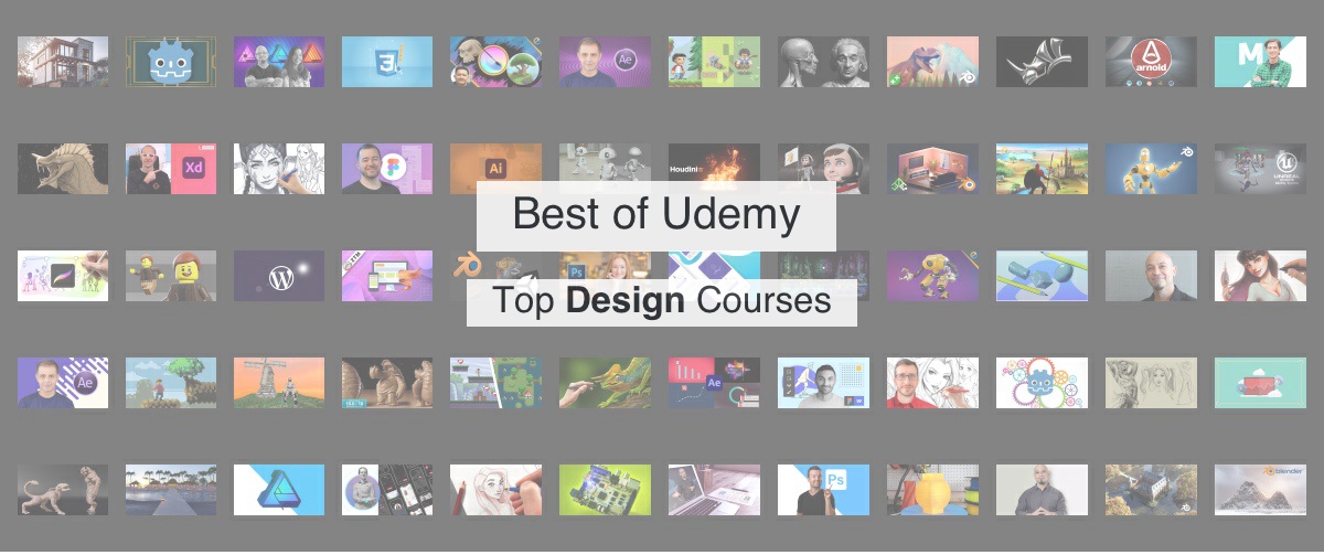 Top 75 Udemy Design courses by Reddit Upvotes | Reddsera