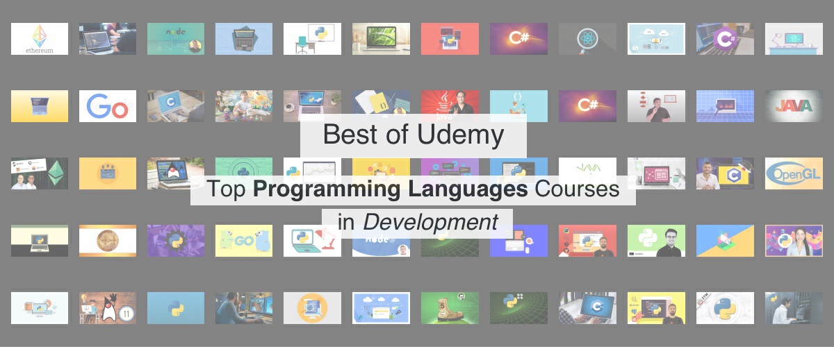 Top 130 Udemy Programming Languages courses by Reddit Upvotes | Reddsera