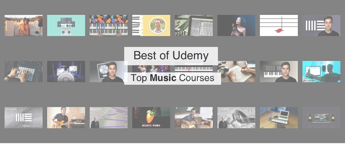 Top 30 Udemy Music courses by Reddit Upvotes | Reddsera
