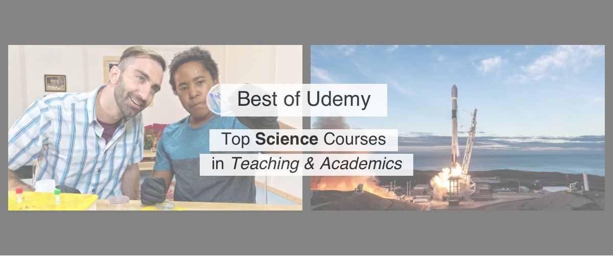 Top 2 Udemy Science courses by Reddit Upvotes | Reddsera