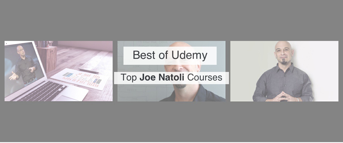 Top 3 Udemy Joe Natoli courses by Reddit Upvotes | Reddsera