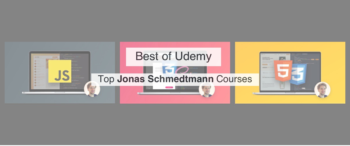 Top 5 Udemy Jonas Schmedtmann courses by Reddit Upvotes | Reddsera