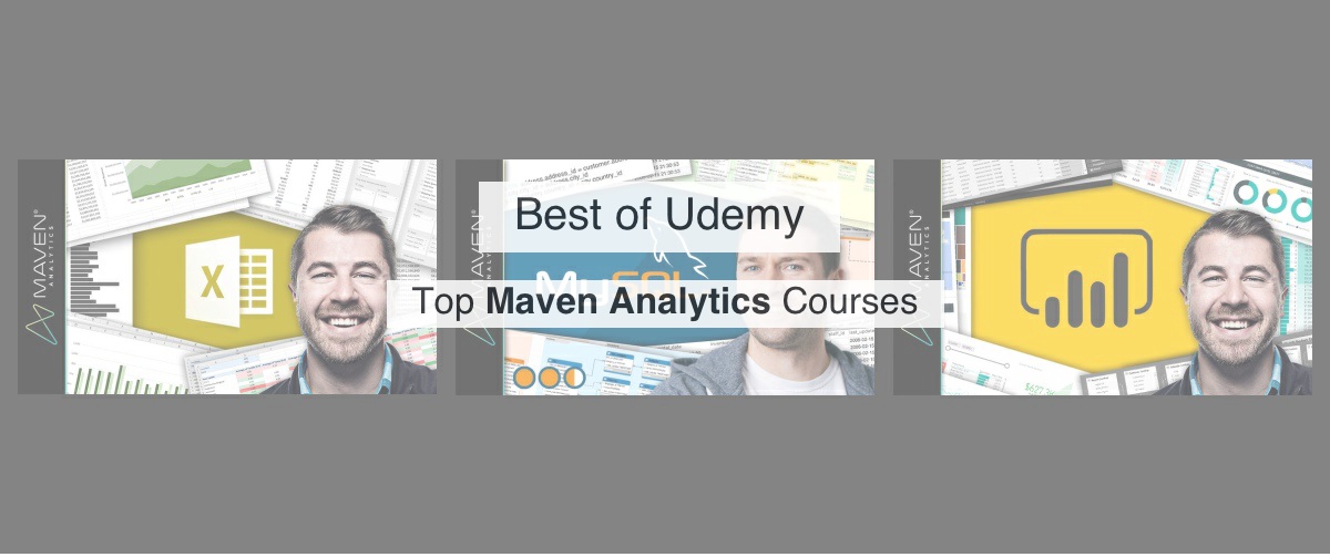 Top 5 Udemy Maven Analytics courses by Reddit Upvotes | Reddsera