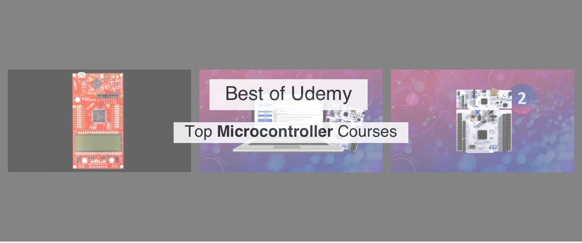 Top 3 Udemy Microcontroller courses by Reddit Upvotes | Reddsera