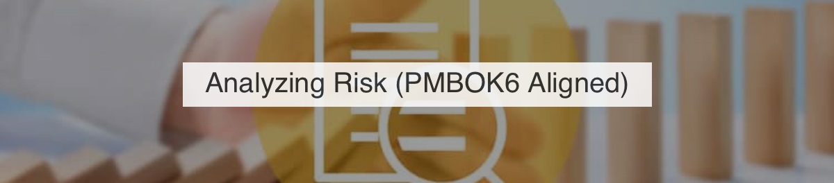 Reddit comments on "Analyzing Risk (PMBOK6 Aligned)" Udemy course | Reddemy
