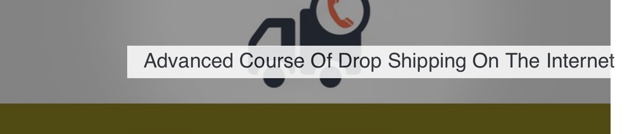 Reddit comments on "Advanced Course Of Drop Shipping On The Internet ...