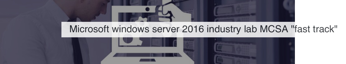Reddit comments on "Microsoft windows server 2016 industry lab MCSA ...