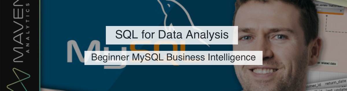 Reddit comments on "SQL for Data Analysis" Udemy course | Reddemy