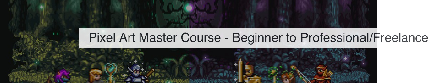 Reddit comments on "Pixel Art Master Course - Beginner to Professional ...