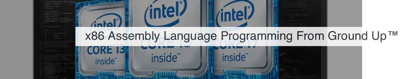 Reddit comments on "x86 Assembly Language Programming From Ground Up™" Udemy course | Reddemy