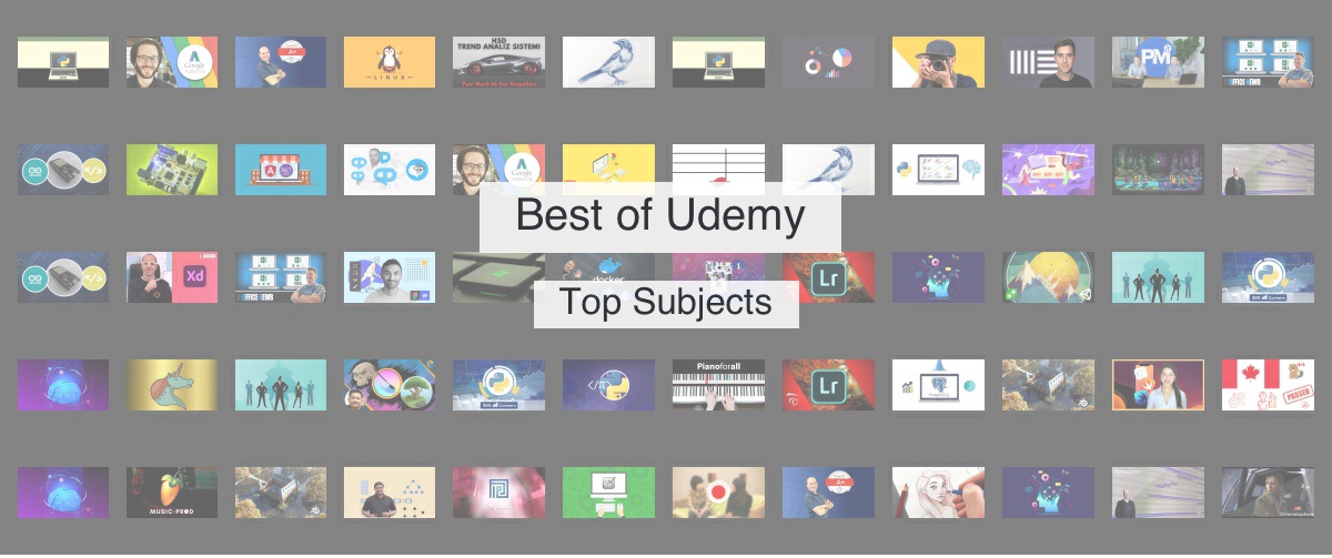 Top Udemy Subjects by Reddit Upvotes | Reddsera